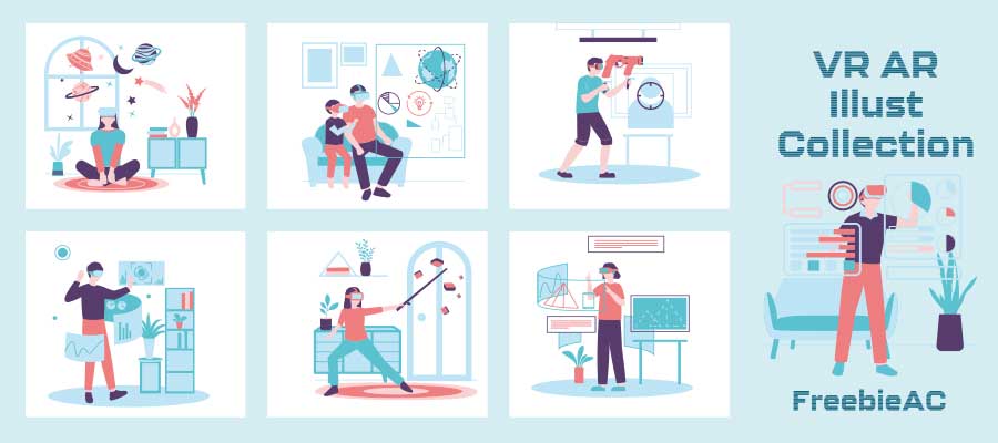 VR・ARイラスト｜無料素材ならフリービーAC